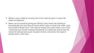 EnglishPPT.pptx is a presentation on life values in english | PPTX