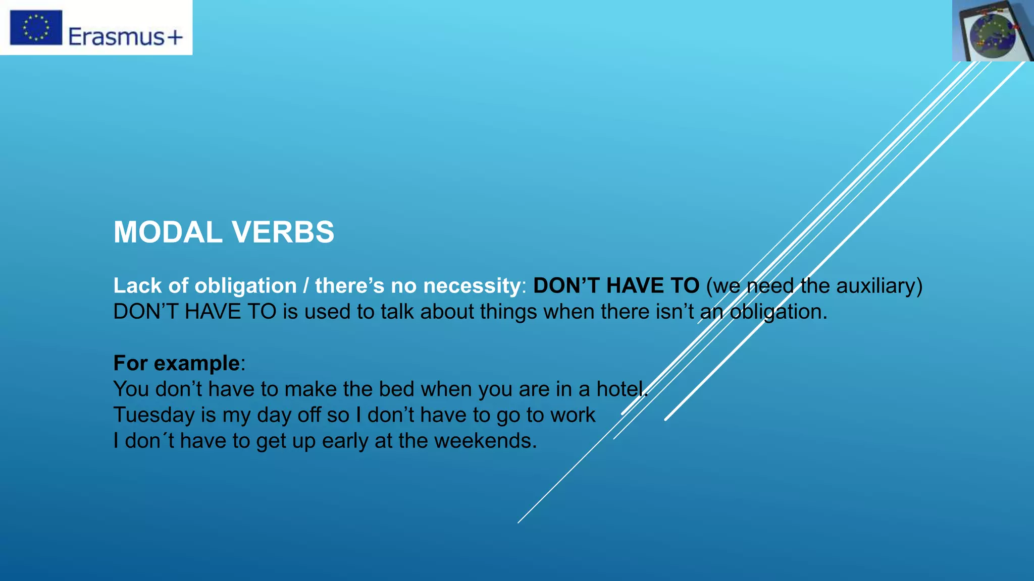 Modal Verbs, Past Simple,Past Continuous, Comparatives in Business ...
