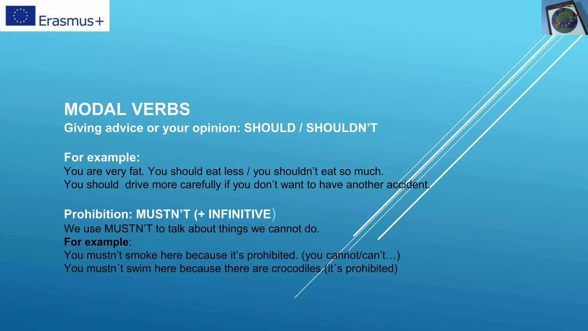Modal Verbs, Past Simple,Past Continuous, Comparatives in Business ...
