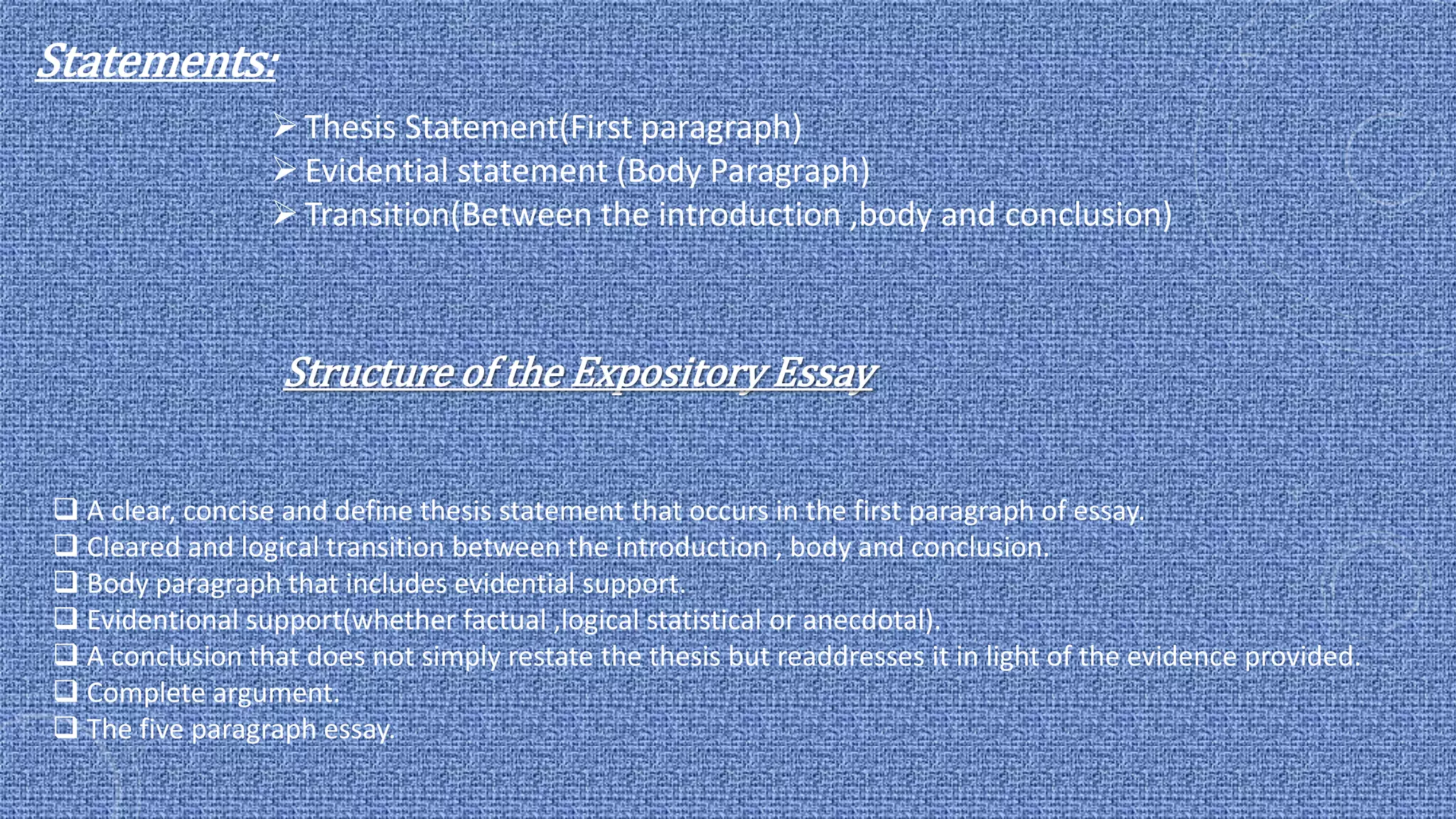 Eassy writting ppt slides | PPTX