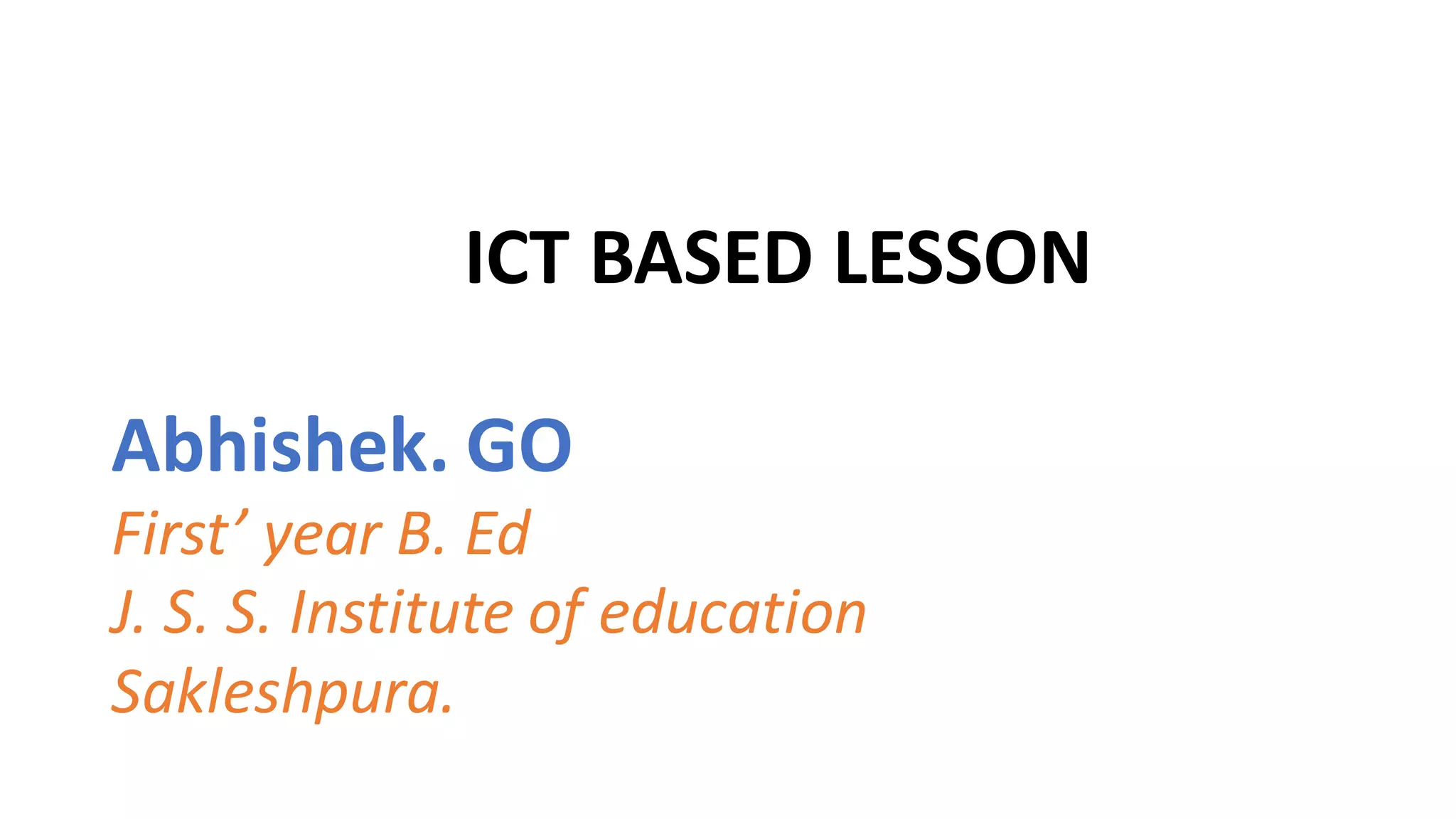 English ppt abhishek go | PPT