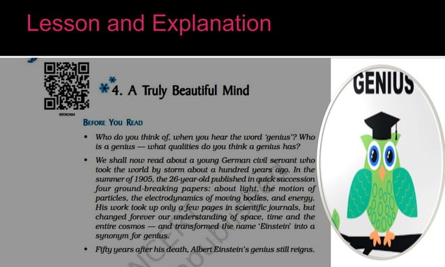 a truly beautiful mind / Albert Einstein / class ix | PPTX