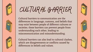 What are the barriers of communication ? | PPTX