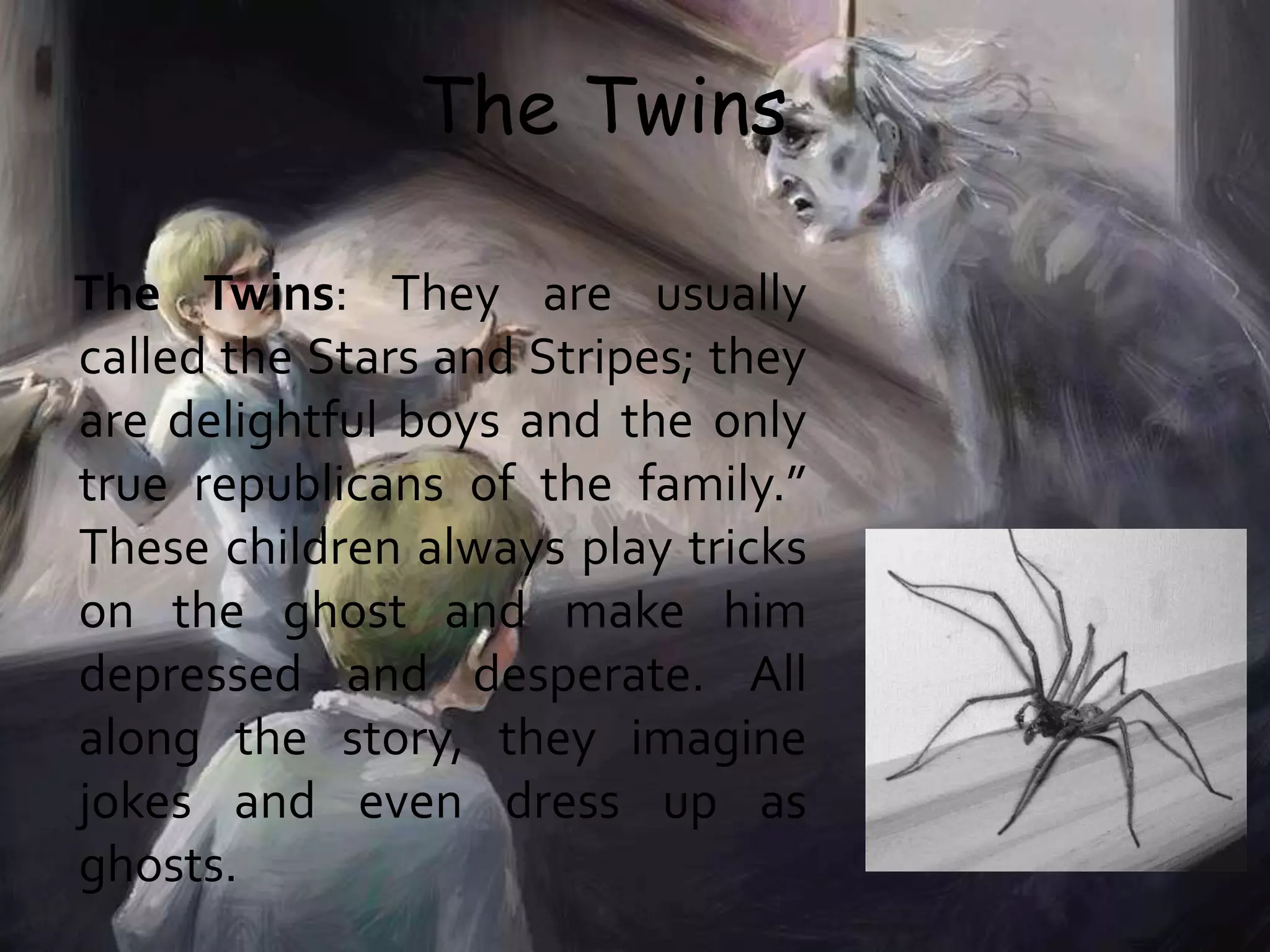 The Canterville Ghost, Class 11 English novel - Theme, Chapter wise ...