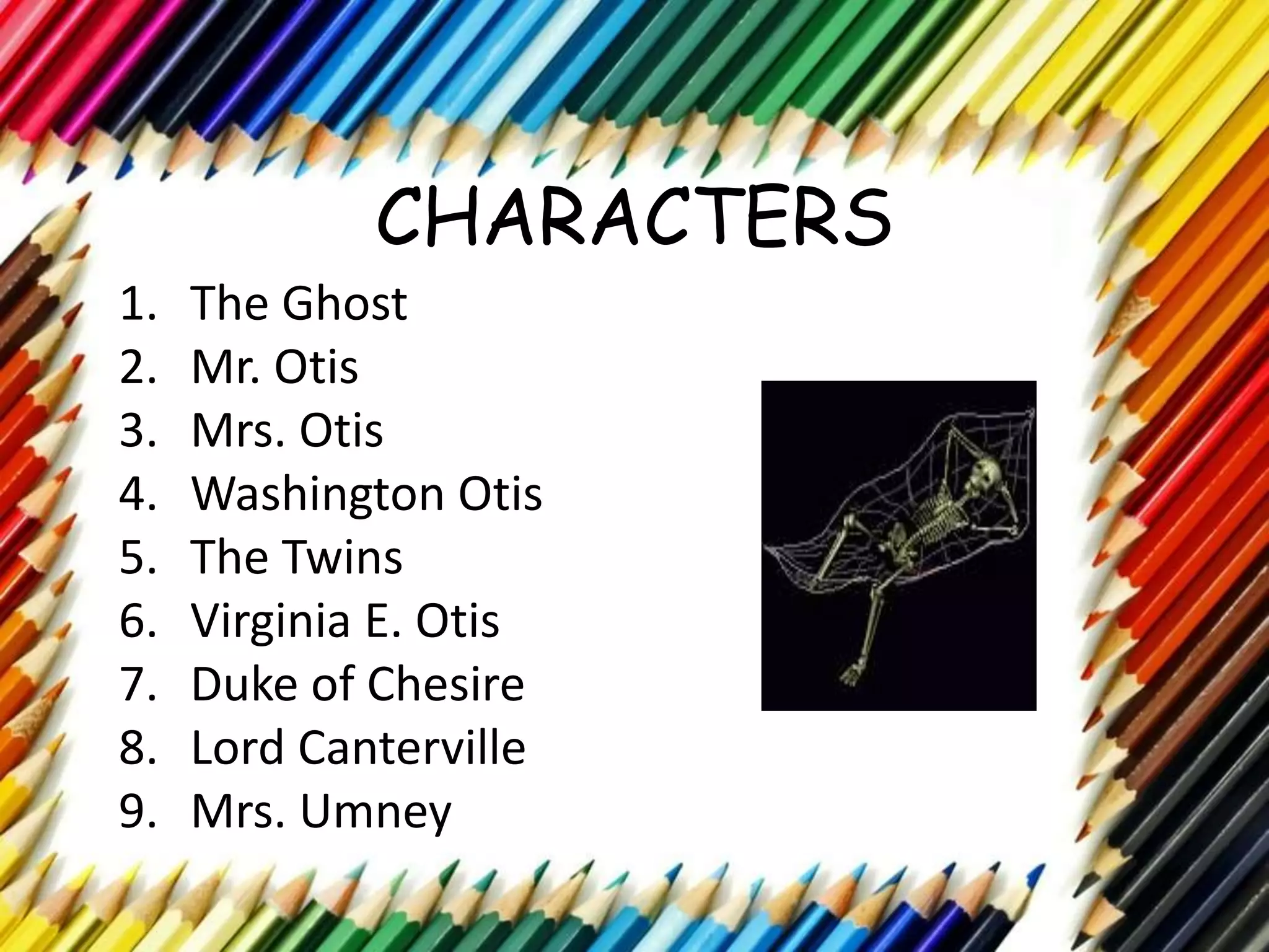 The Canterville Ghost, Class 11 English novel - Theme, Chapter wise ...