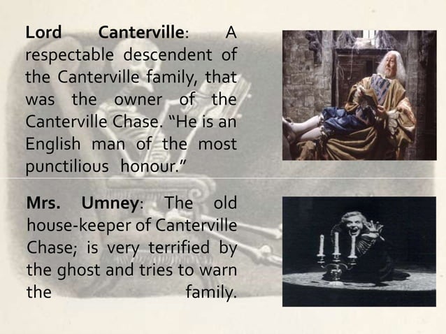 The Canterville Ghost, Class 11 English novel - Theme, Chapter wise ...