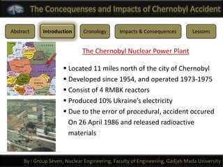 English ppt chernobyl | PPTX | Environment | Science
