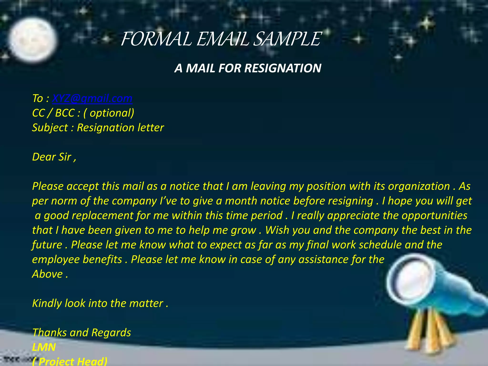 email writing ppt | PPTX