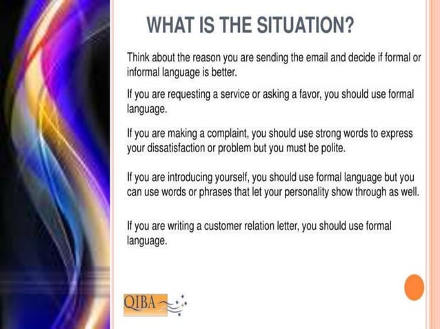 email writing ppt | PPTX | Email | Internet