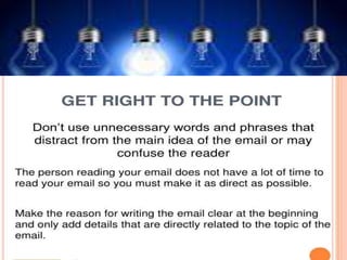 email writing ppt | PPTX
