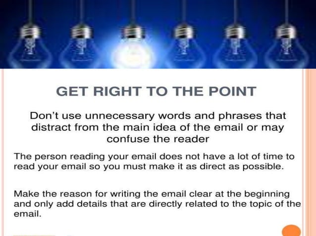 email writing ppt | PPTX | Email | Internet