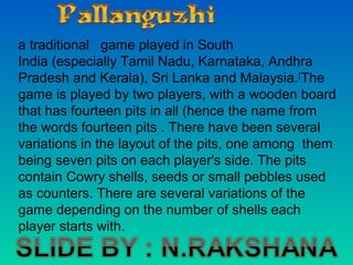 traditional games | PPT