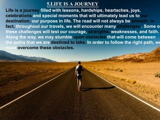 English ppt on metaphors of life | PPTX