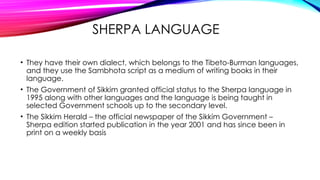 Sikkim PPT Class 10th Art integrated project | PPTX