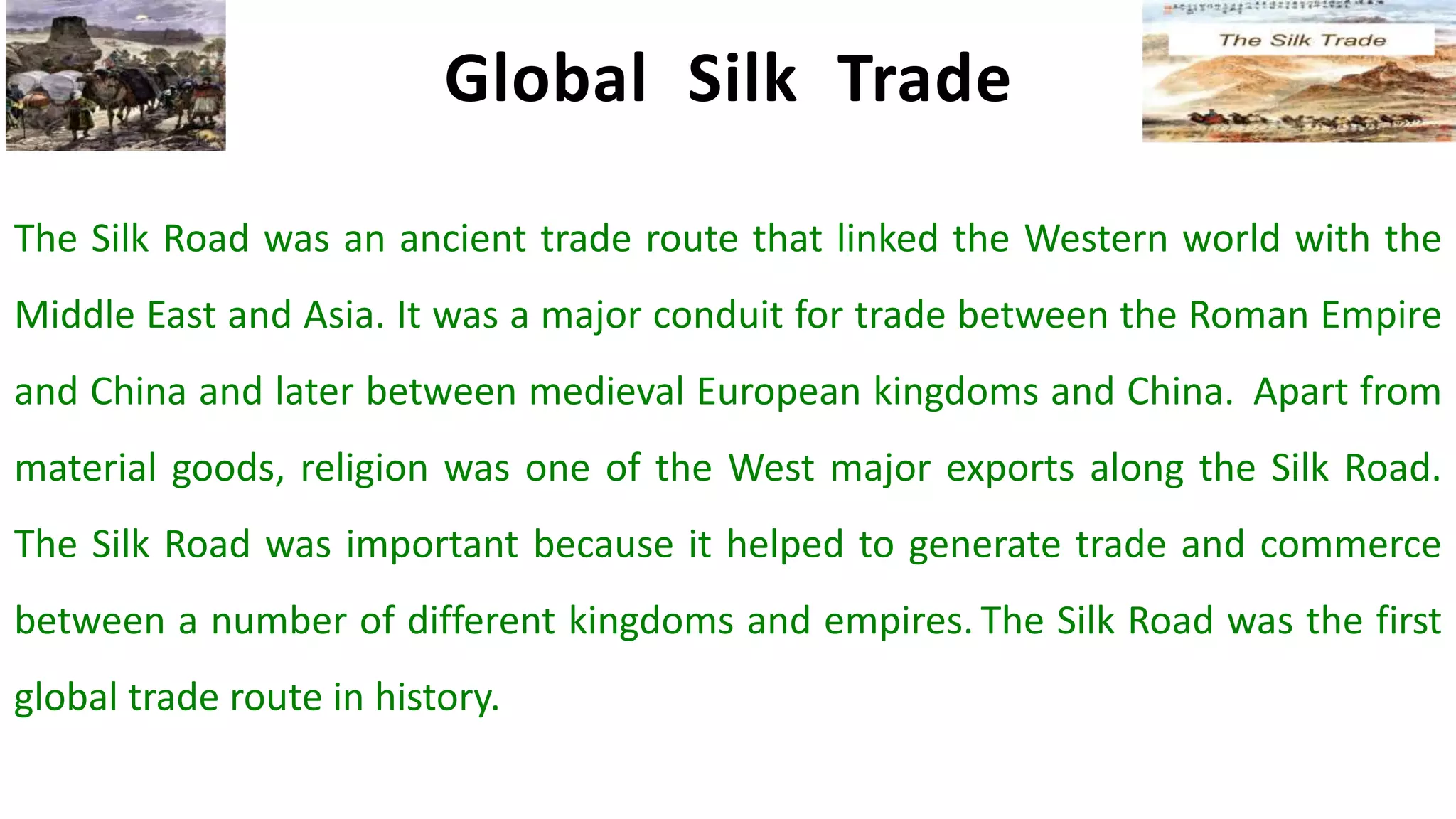 English ppt @silk road | PPTX