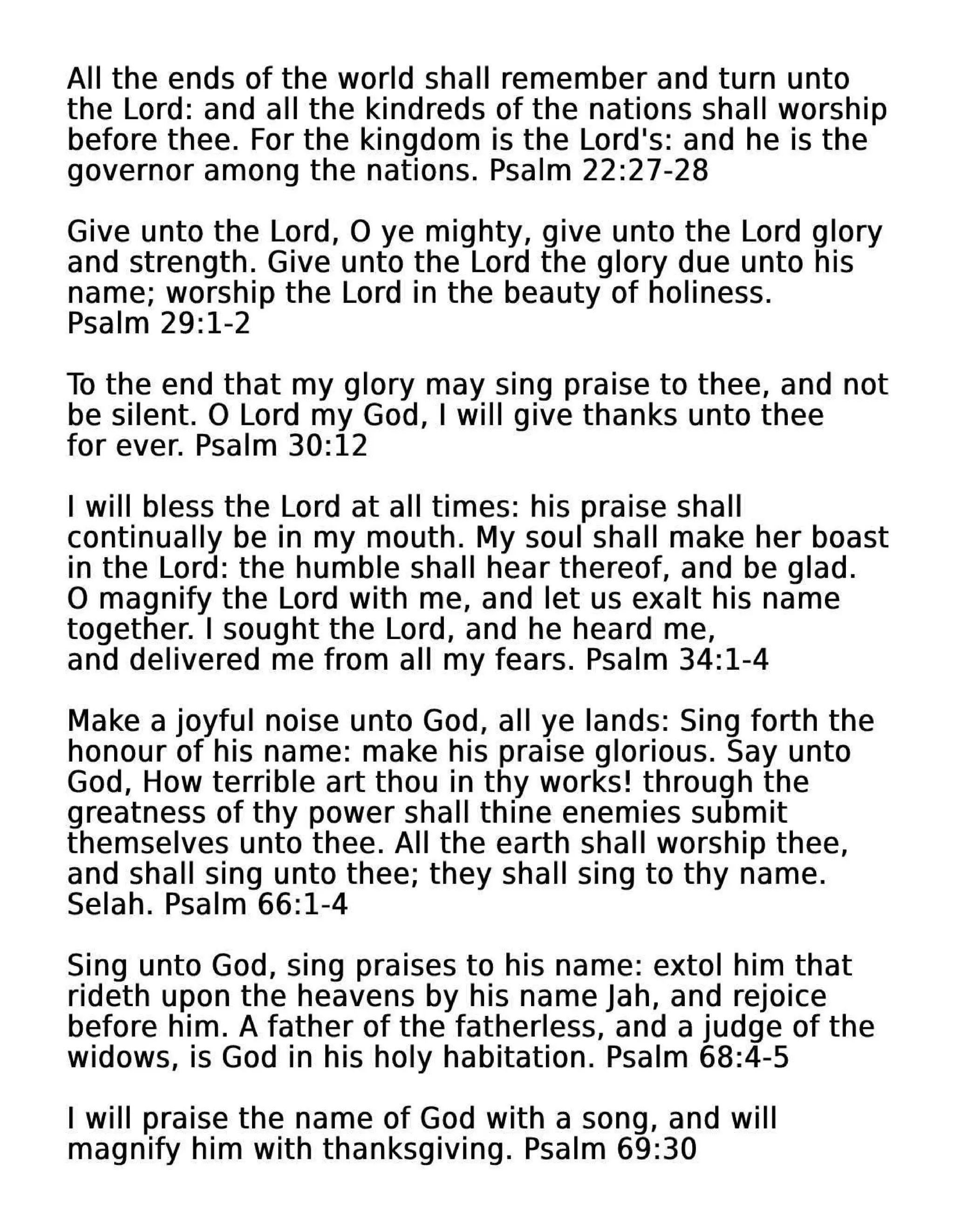 English Praise Worship Thanksgiving Tract | PDF