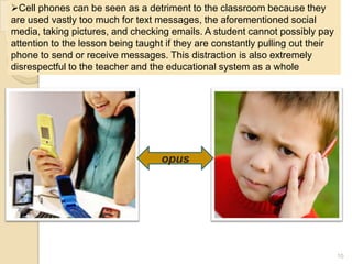 USE OF CELL PHONES | PPTX