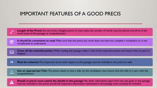 precis and composition ppt english practice | PPT