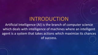 Artificial intelligence Will Take Over/Dominate The World! | PPTX
