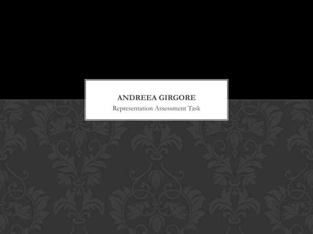 English Representation | PPTX