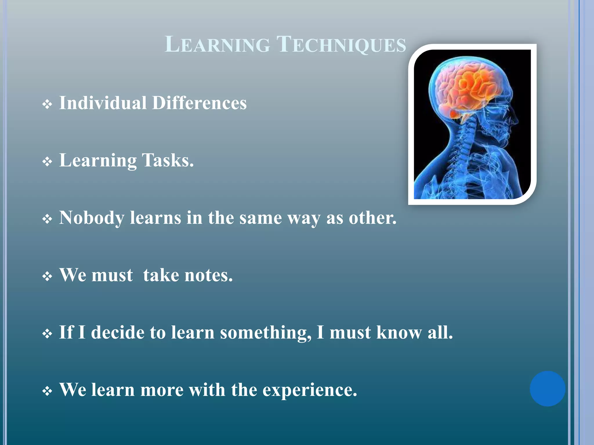 The learning brain | PPT