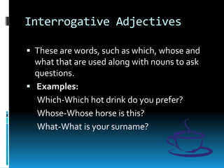Adjectives | PPTX