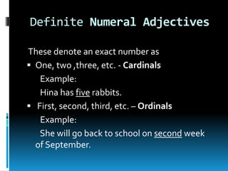 Adjectives | PPTX