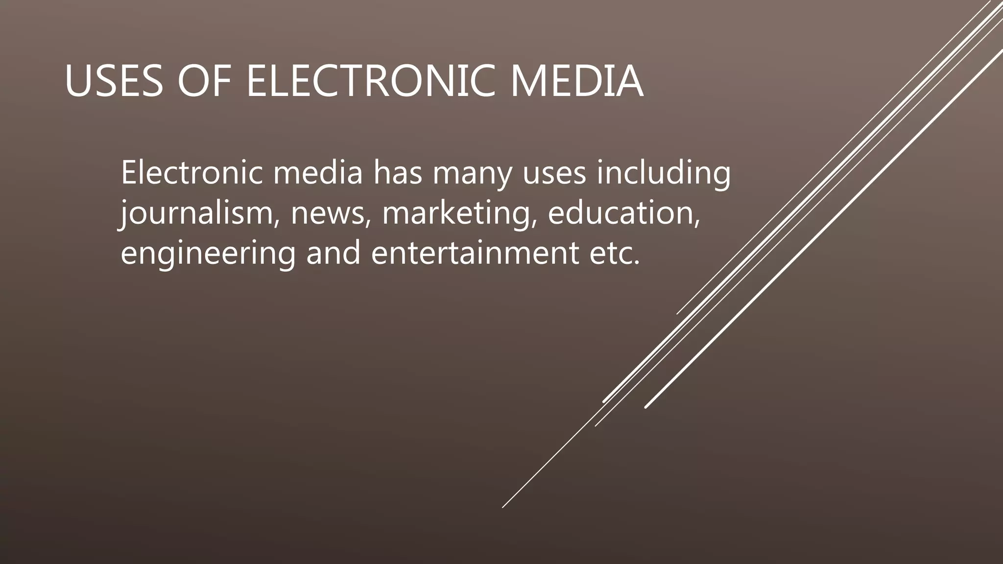 Role Of Media In Communication And Types OF Media | PPTX