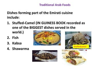 National Foods of UAE. | PPTX