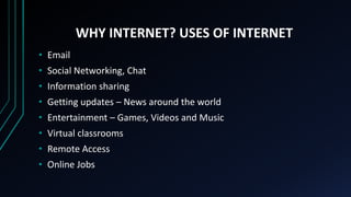 Introduction to Web Technologies | PPT