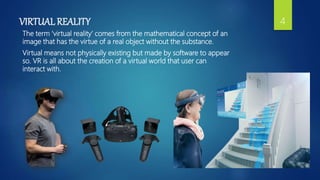 virtual reality vr | PPT
