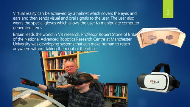 virtual reality vr | PPT