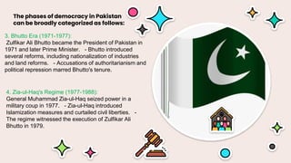 Democracy of Pakistan | PPTX