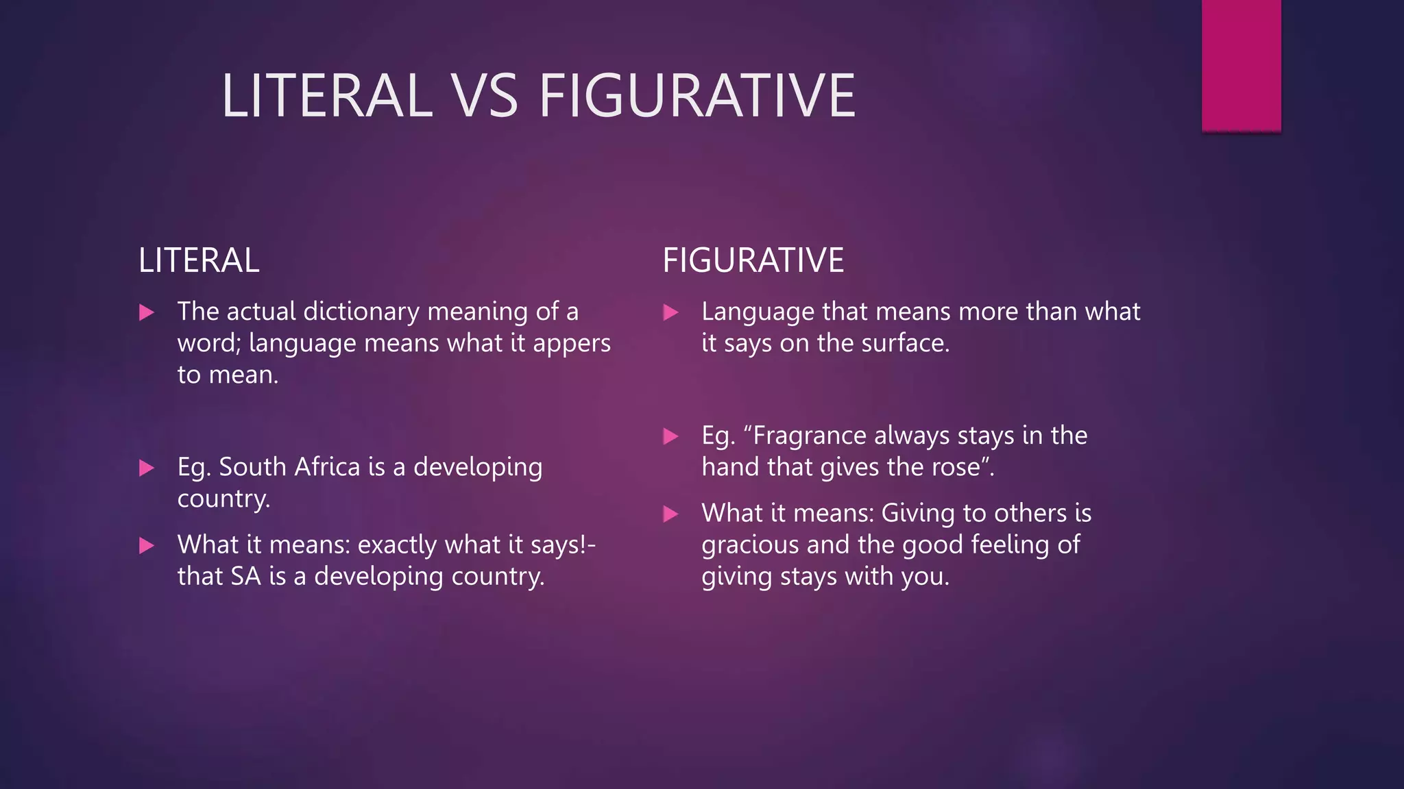 FIGURES OF SPEECH. | PPTX