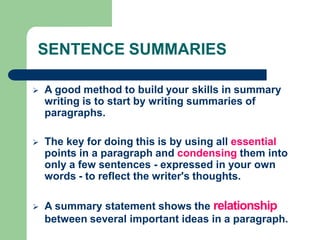 summary and report writting english .pptx