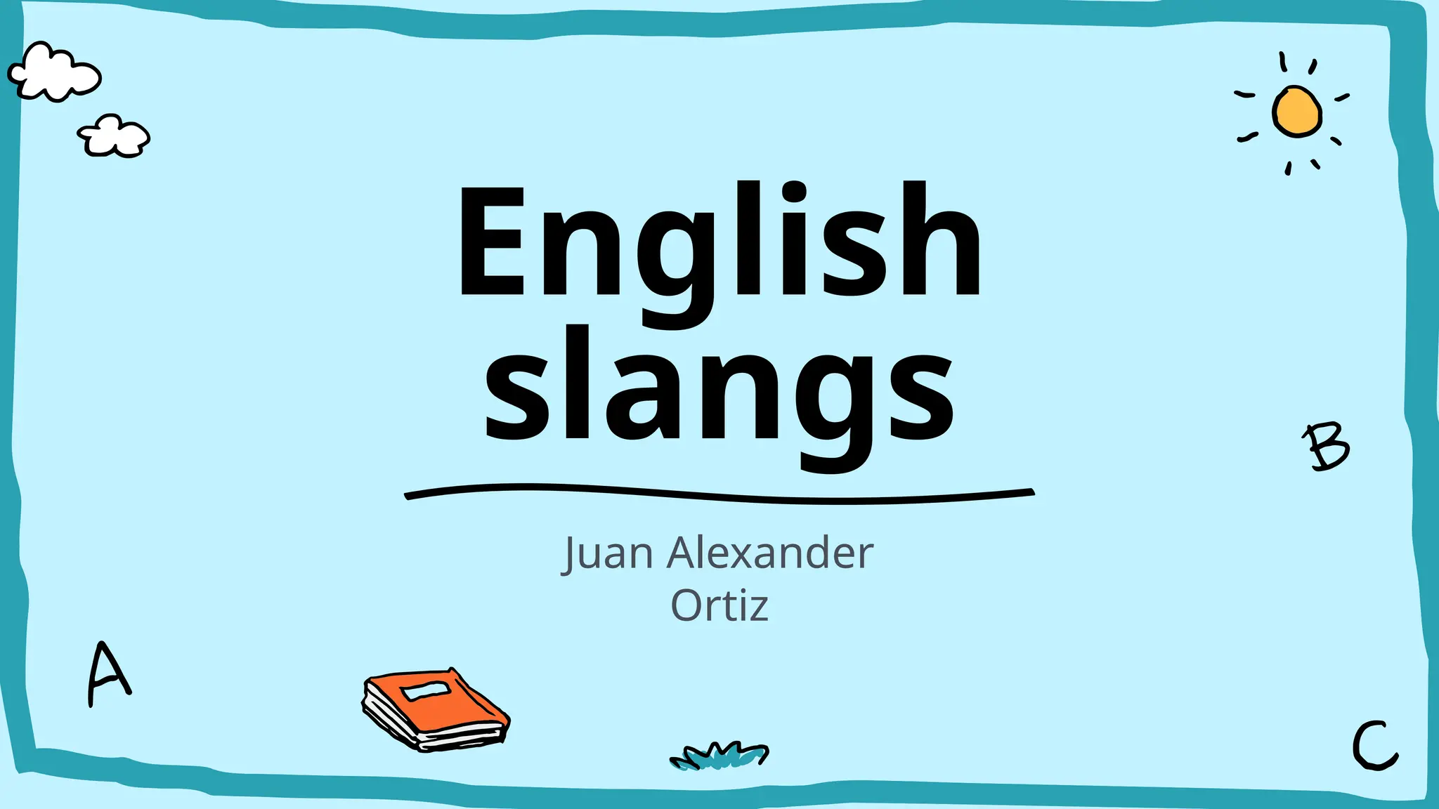 English presentation ABOUT SLANGS OF ENGLISH LANGUAGE | PPT