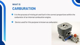 uses of carburator in vehicles in twenty first century | PPT