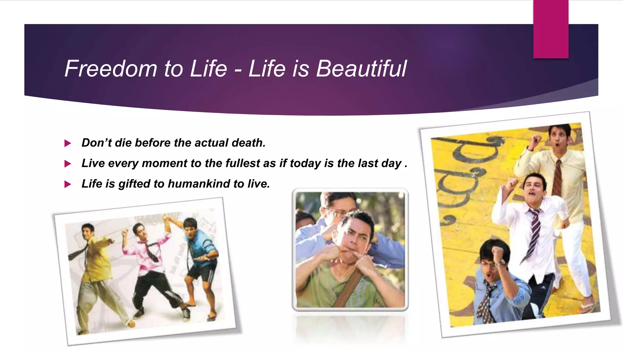 Presentation On 3 Idiots | PPTX