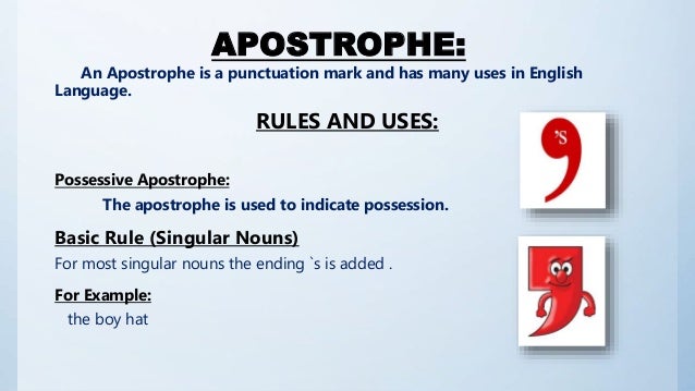 English Punctuations Rules And Uses By Hamad