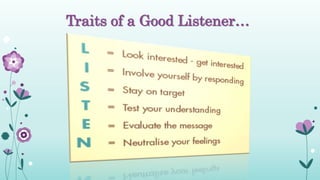 listening skills | PPT