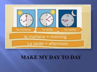 English presentation daily rutina | PPT