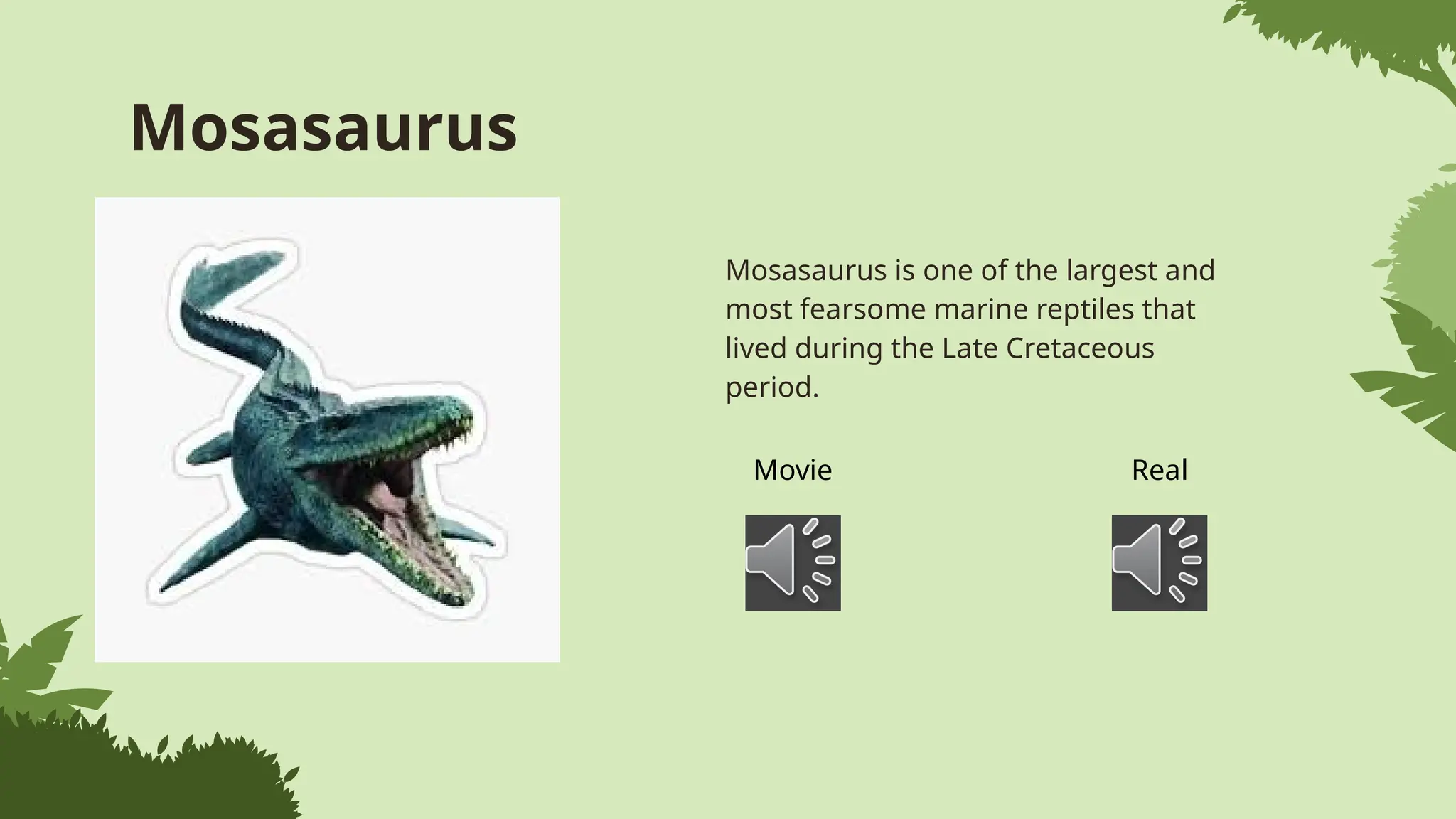 EnglishPresentation_Dinosaurs.pptx_ very good | PPT