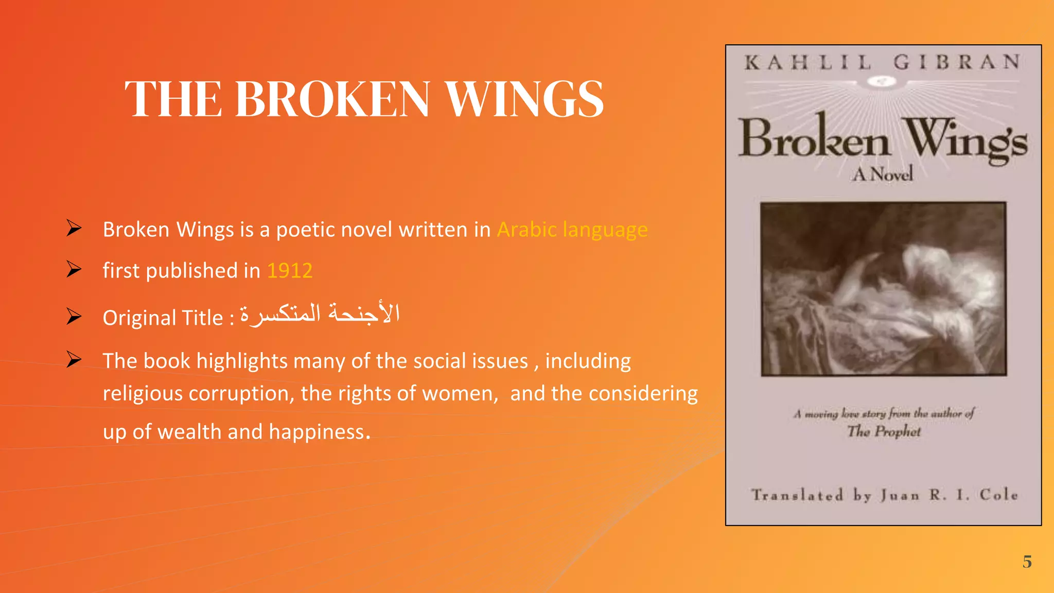 The Broken Wings | PPTX