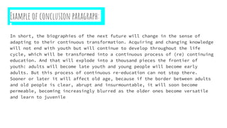 Types of paragraphs | PPT