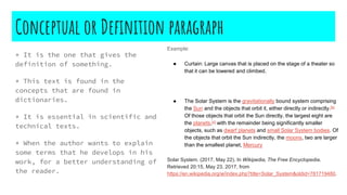 Types of paragraphs | PPT