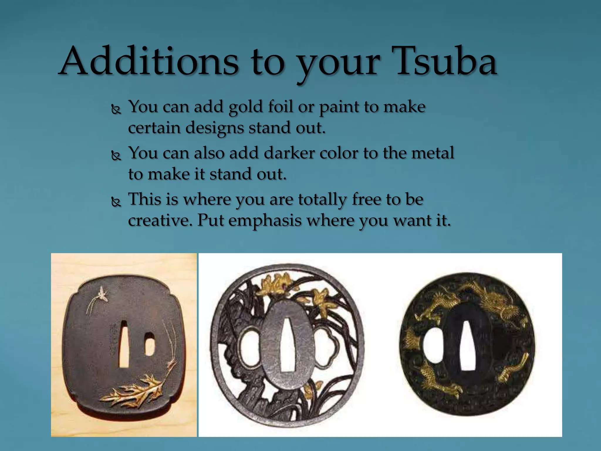 Tsuba how to by Alexis M | PPT