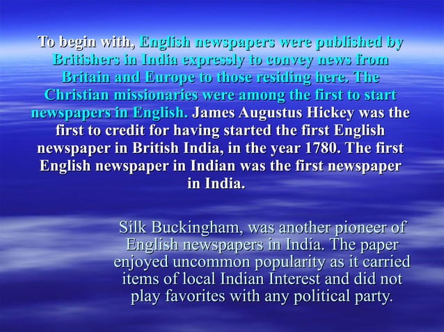 English Press | PPT