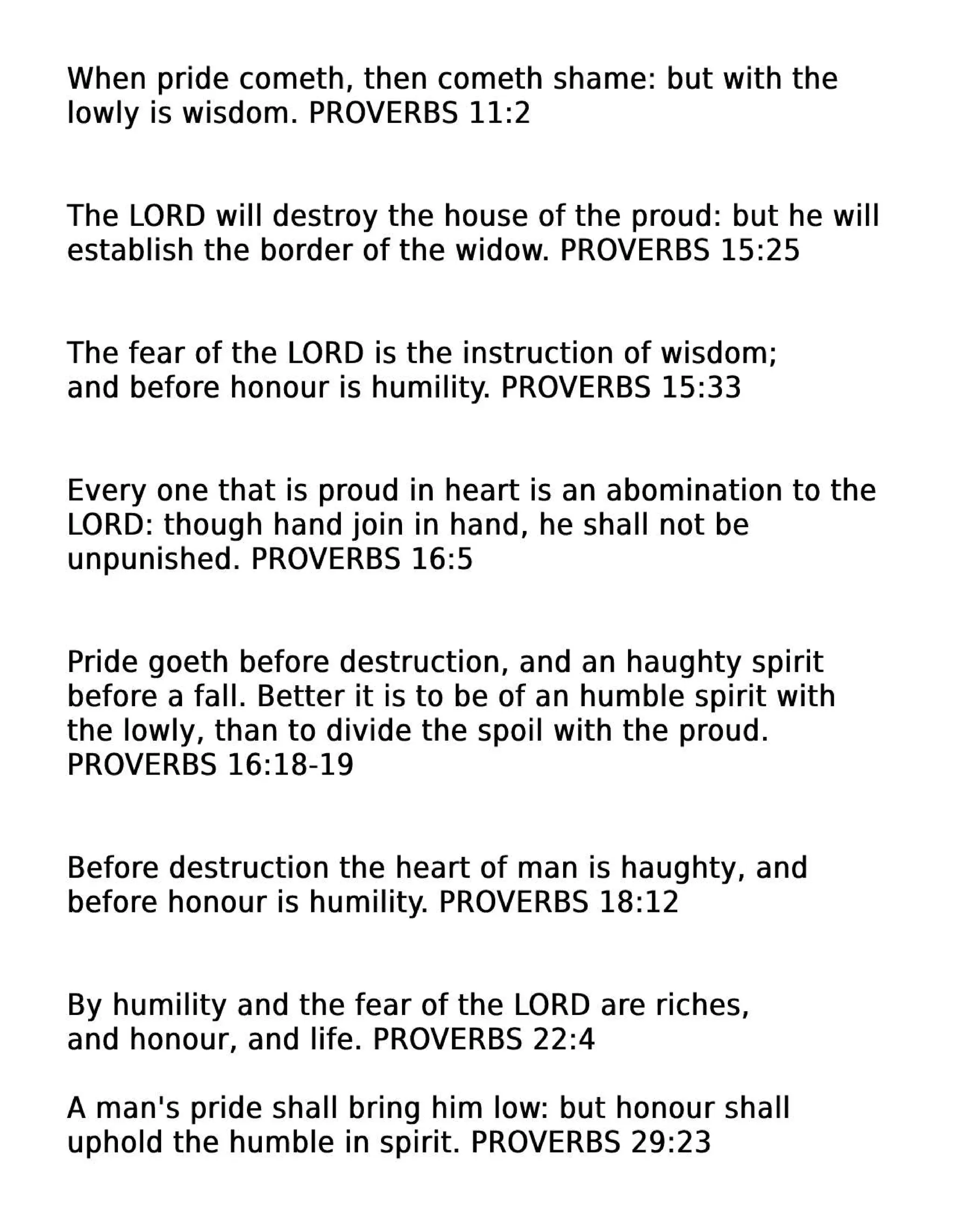 English Pride and Humility Tract | PDF
