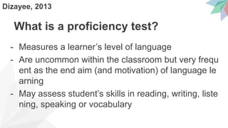 English Proficiency Test | PPTX