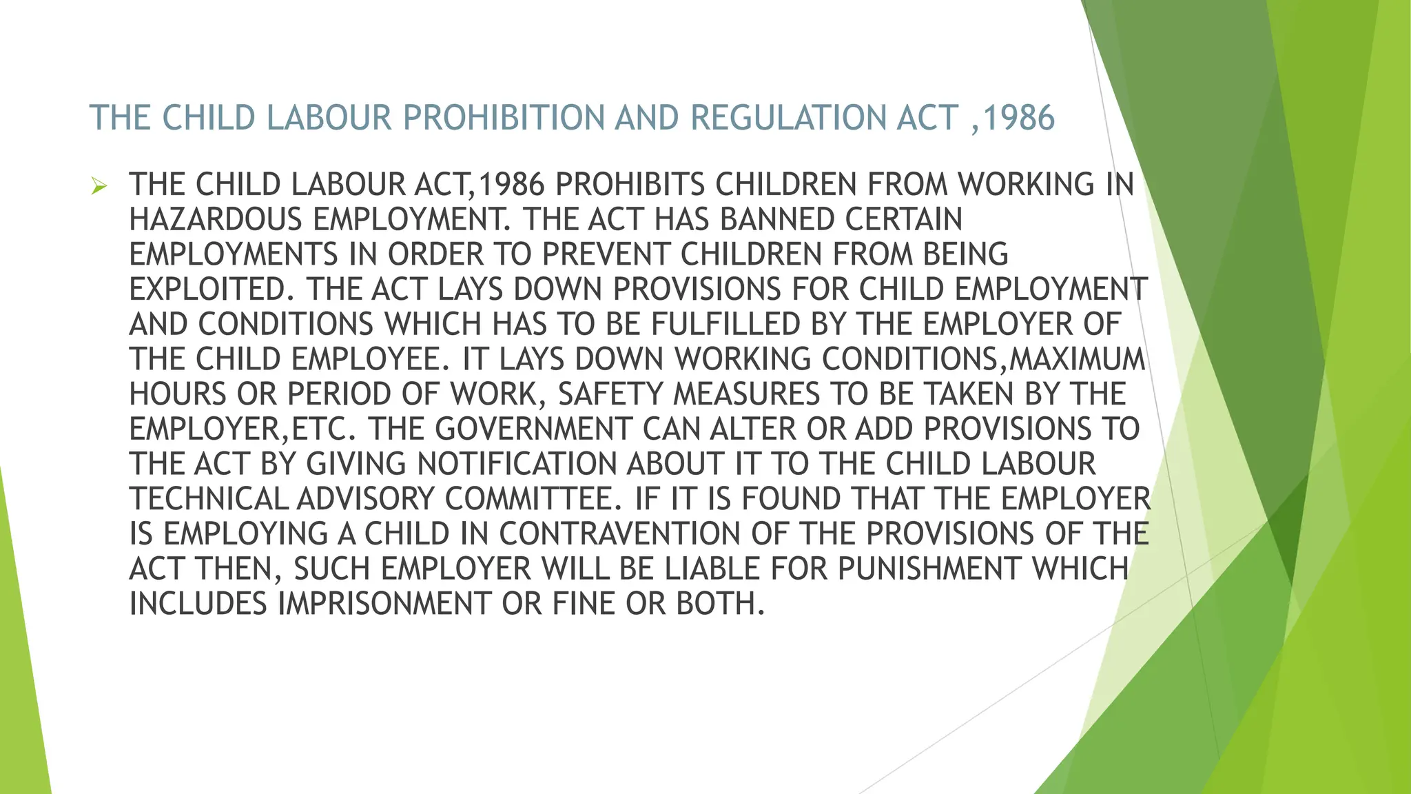 CHILD LABOUR AND LOST OF CHILDHOOD OF SMALL CHILDREN OF LOST SPRING | PDF